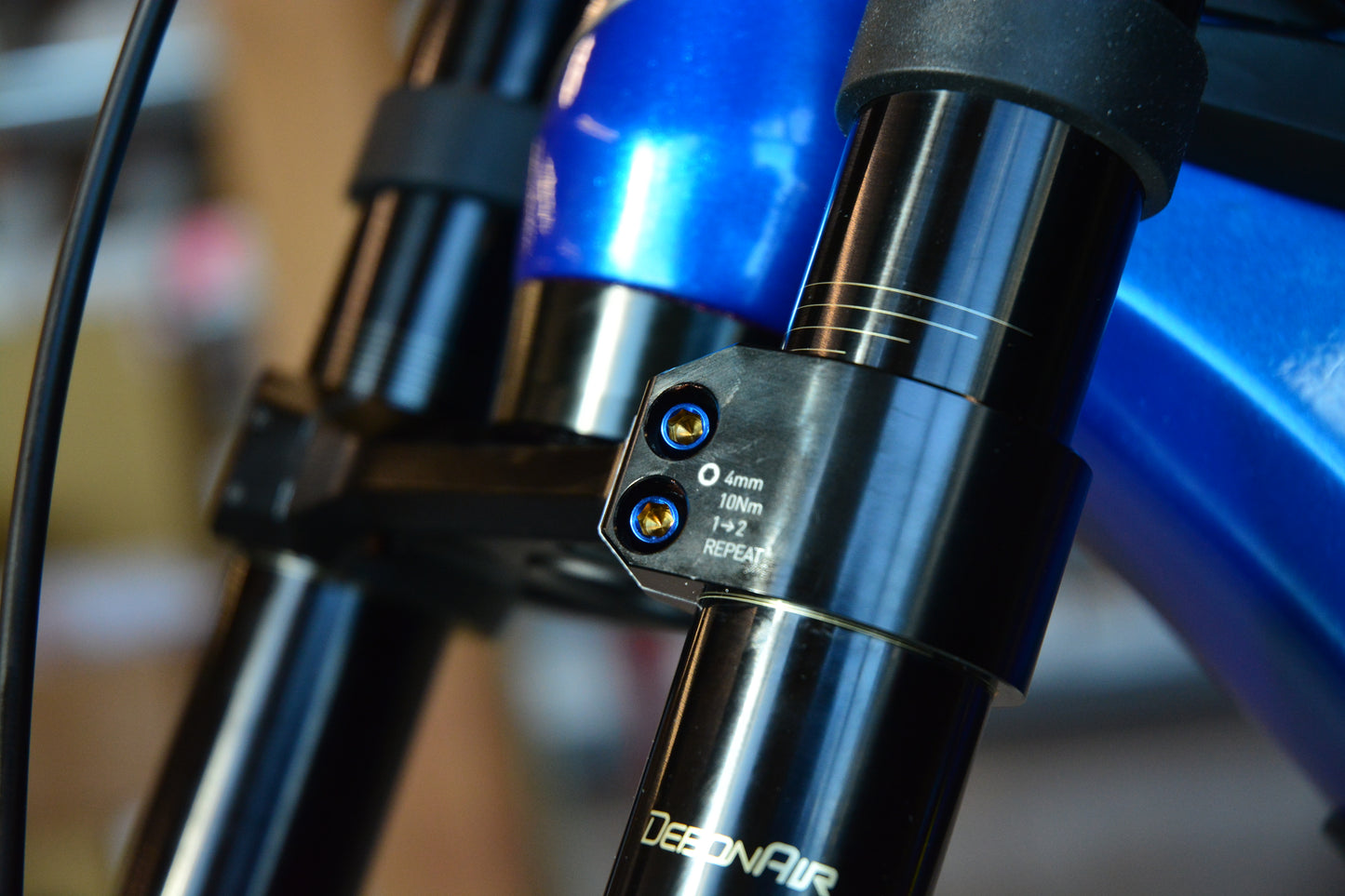 Rock Shox Boxxer D1 clamps - Titanium Bolt Kit – Thetibolt